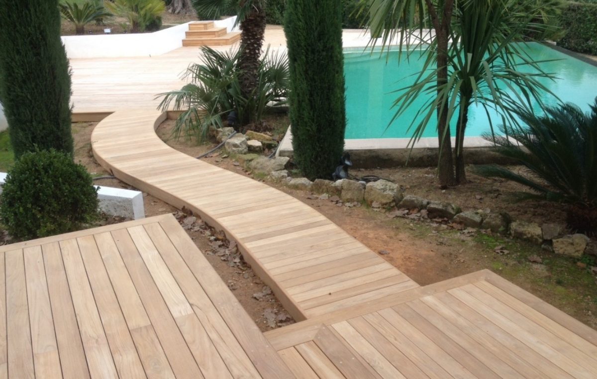 Réalisations terrasse en bois exotique - Compagnie Bois Exotiques