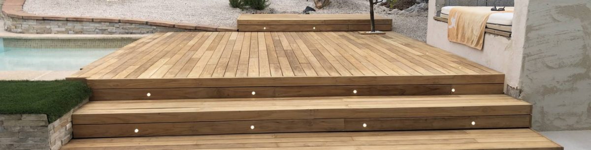Réalisations terrasse en bois exotique - Compagnie Bois Exotiques
